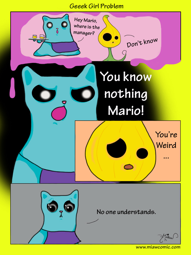 Geek Girl Problem #1 – MIAWsan
